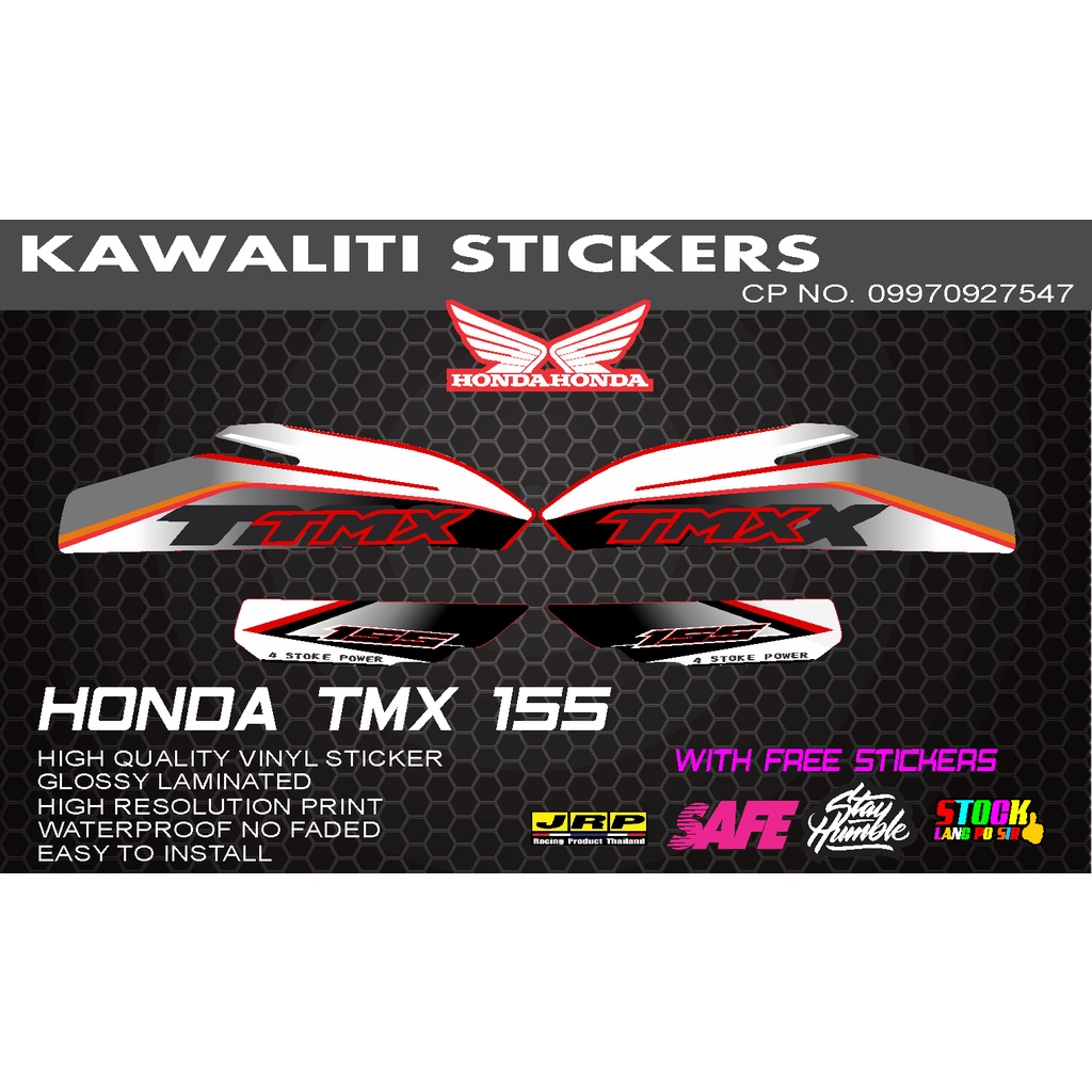 Honda TMX 155 Sticker Decals | Shopee Philippines