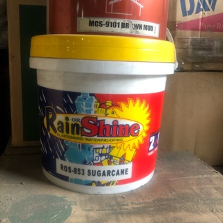 Rain or Shine Elastomeric Paint 4LT gallon | Shopee Philippines