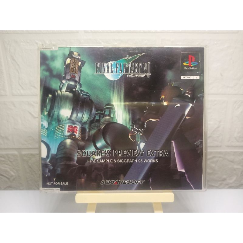 PS1 Square's Preview Extra Final Fantasy VII (Japan Import) | Shopee ...