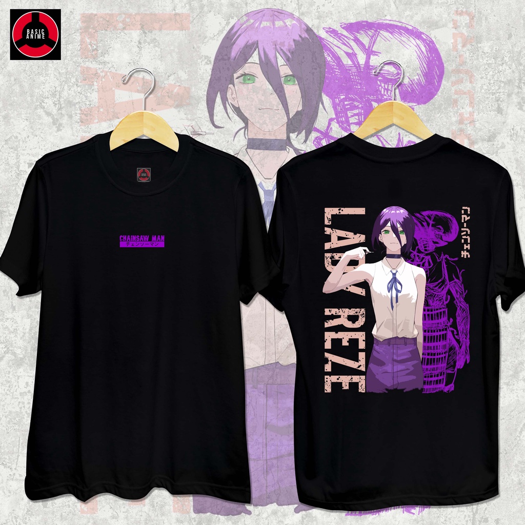 Chainsaw Man - Reze Anime Shirt | Shopee Philippines
