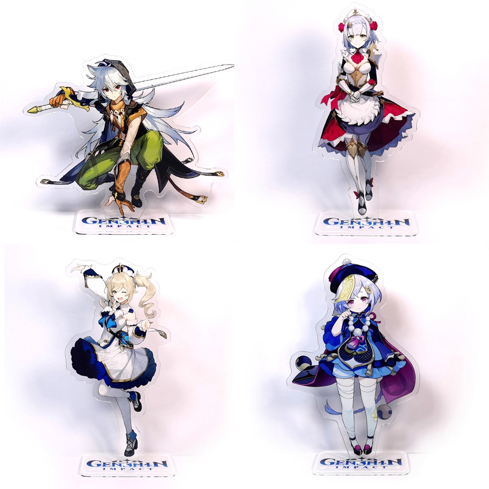 Genshin Impact characters Razor Noelle Barbara QiQi acrylic stand ...