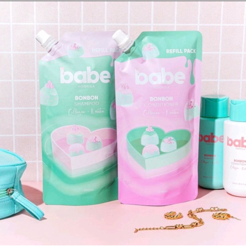 BONBON SHAMPOO AND CONDITIONER REFILL PACK | Shopee Philippines