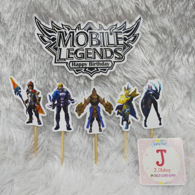 Mobile Legends Cake Topper | Shopee Philippines