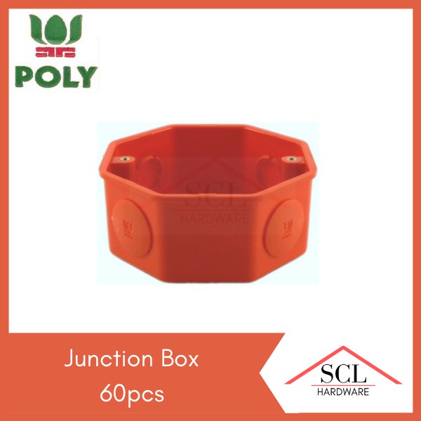 POLY Junction Box 60pcs | Shopee Philippines