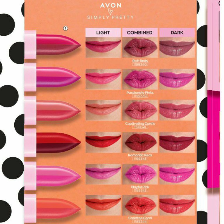 Avon Simply Pretty Split Lipstick 3.6g | Shopee Philippines