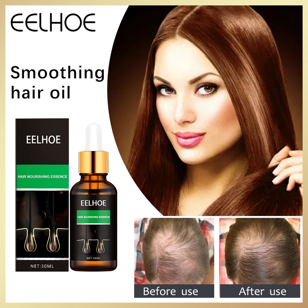 Eelhoe 45g Hair Nourishing Essence Smoothing Hair Oil Anti Frizz Growth