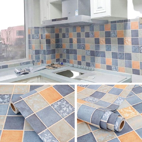 Aceking Wallpaper Tiles Design Wallpaper PVC Self Adhesive Waterproof ...