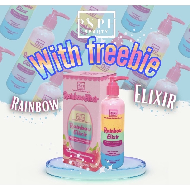 PSPH BEAUTY RAINBOW ELIXIR LOTION 200mL | Shopee Philippines