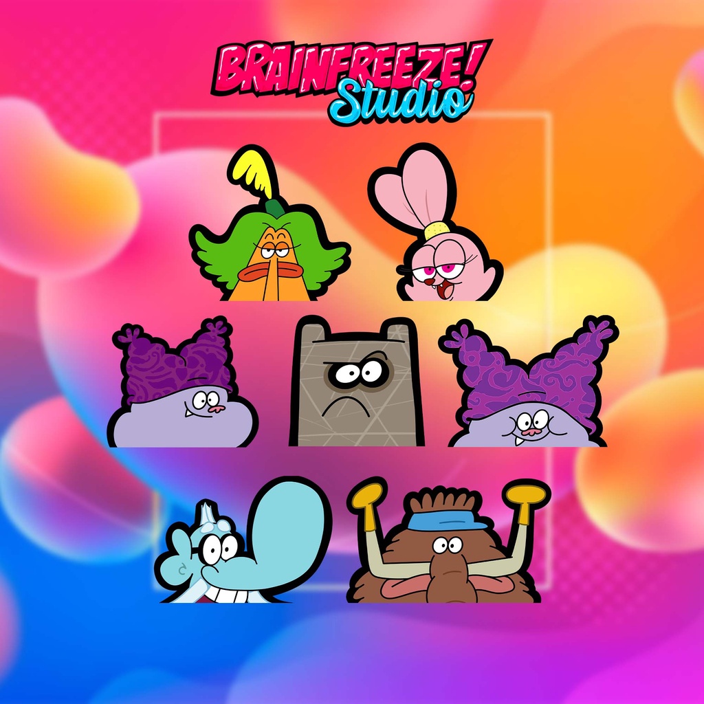 Chowder Stickers - Glossy Waterproof Tear Resistant Peeker Car Sticker ...