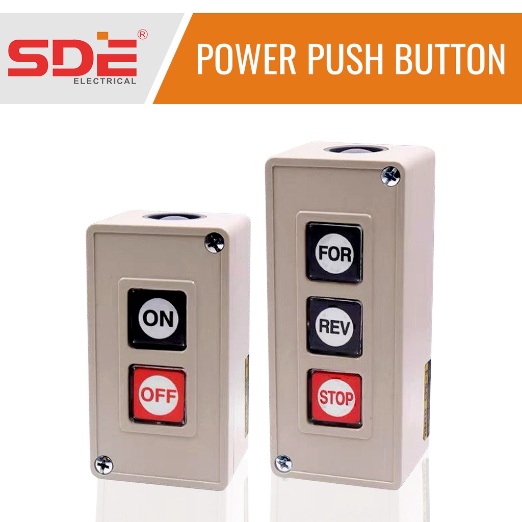 Sde Power Push Button Spb Series Shopee Philippines