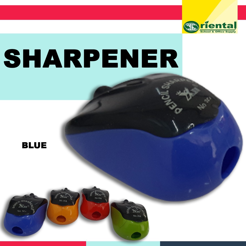 1 pc. Mouse Style 1 Hole Pencil Sharpener - 2x1.5x1 inches Computer ...