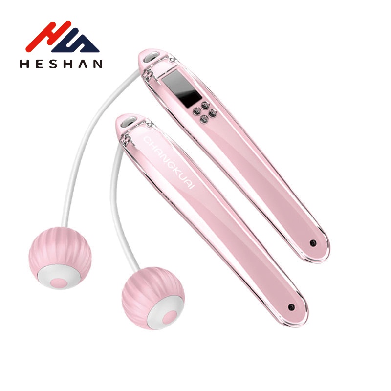 Skipping Rope Cordless Counting Wireless Smart Load Electronic Ball Air ...