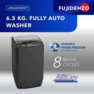 Fujidenzo 6.5 kg Fully Automatic Washing Machine JWA-6500 VT (Titanium ...