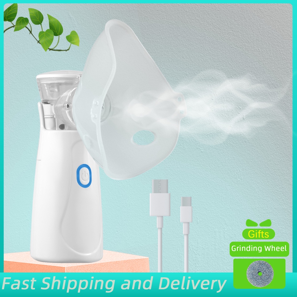 Mini Nebulizer Portable Silent Handheld inhalation Inhaler Ultrasonic ...