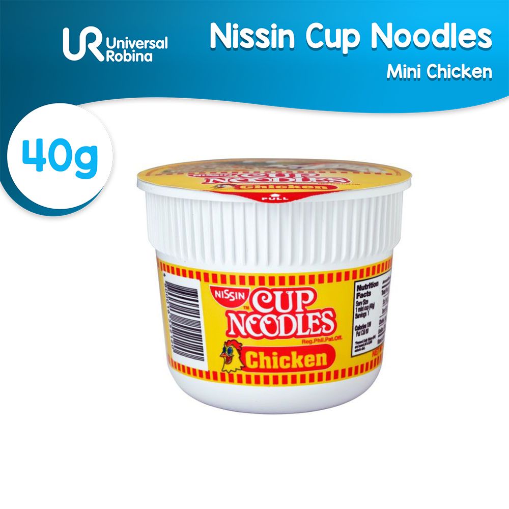 Nissin Cup Noodles Mini Chicken (40G) | Shopee Philippines