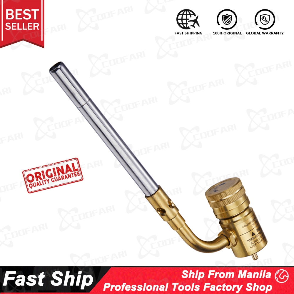 Mapp Gas Hand Torch 100% Pure Brass and Steel Durability Guarantee ...