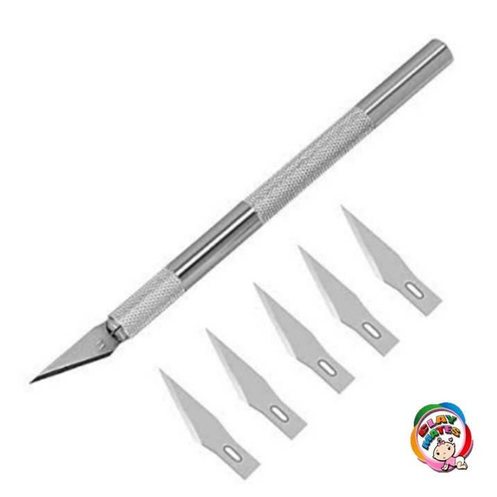 Precision Knife With 5pcs Extra Blades Shopee Philippines