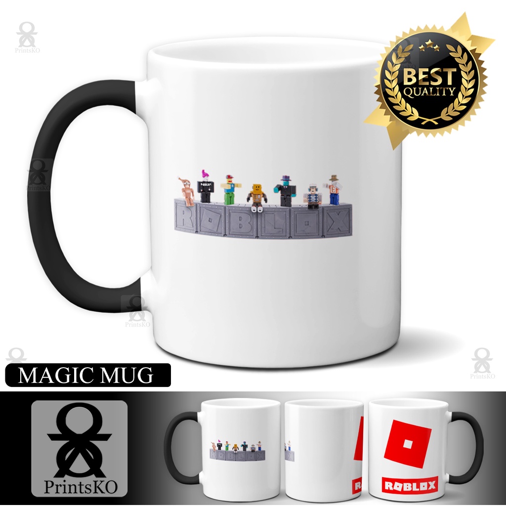 Roblox Magic Mug or White Mug - Block Design | Shopee Philippines