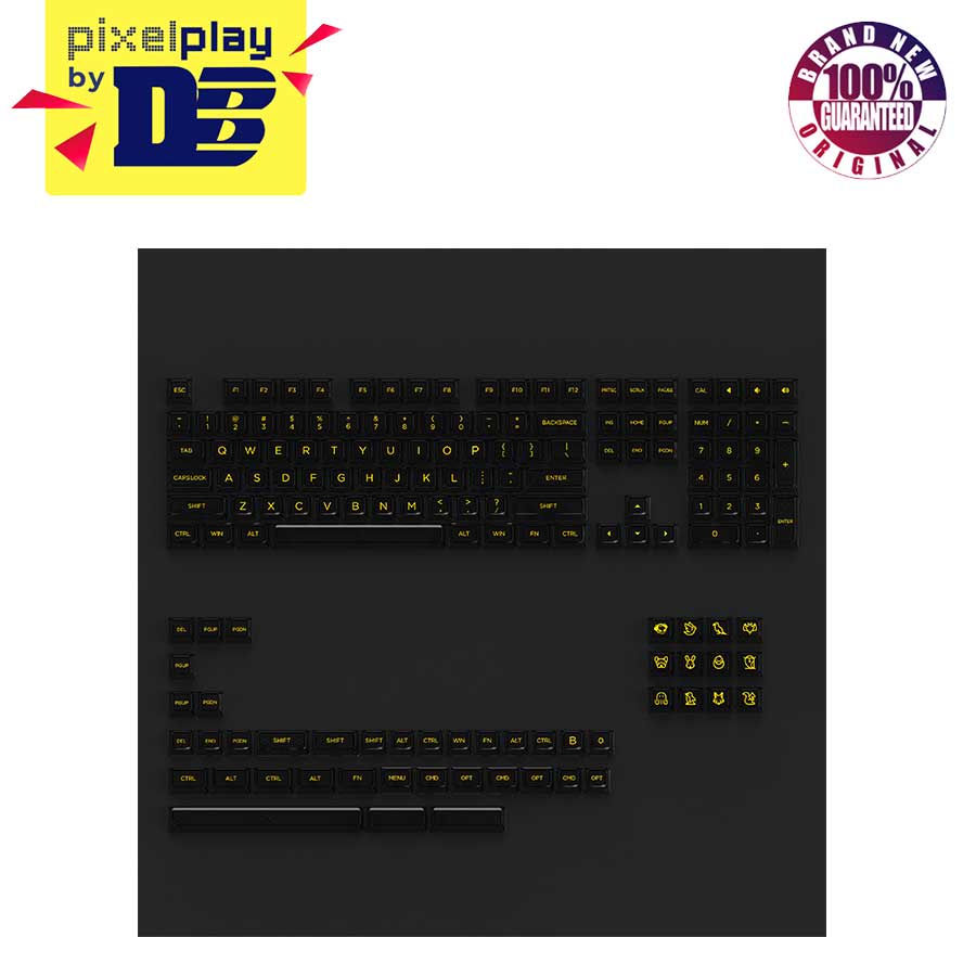 Akko Clear Black V2 Transparent Keycaps Set ASA 155 KEYS | Shopee ...