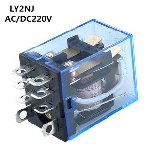 1Pc LY2NJ HH62P HHC68A-2Z Electronic Micro Mini Electromagnetic Relay 10A 8PIN Coil DPDT With ...
