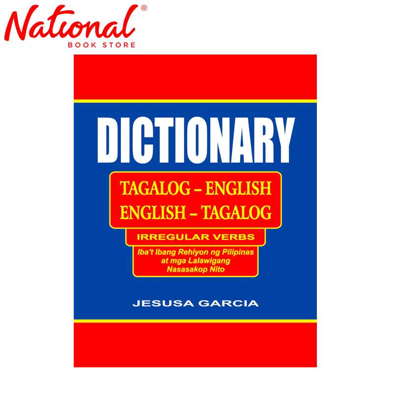 Dictionary Tagalog-English , English-Tagalog (Irregular Verbs) By ...