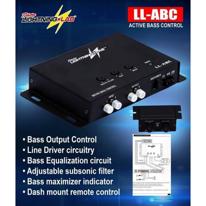 ligthning lab ACTIVE BASS CONTROL(LL-ABC) | Shopee Philippines