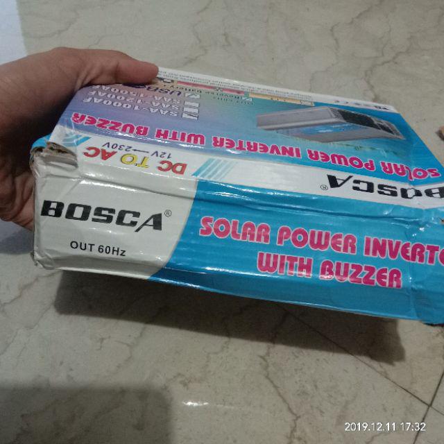 BOSCA 1000W 12V DCTo220-230V AC Car SolarPower Inverter SAA-1000AF ...