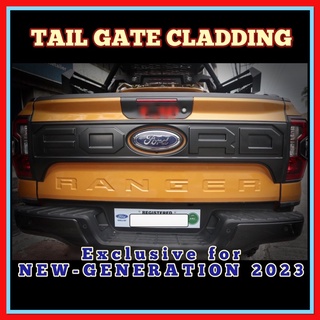 FORD RANGER 2023 TAIL GATE CLADDING (NEW GENERATION FORD RANGER ...