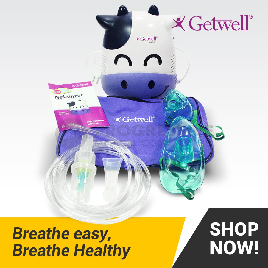 Getwell Nebulizer Machine Molly Cow | Shopee Philippines
