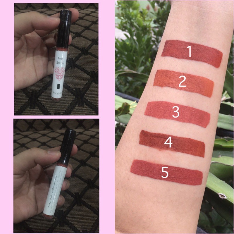 powdery matte tints 3ml ( water based ) | Shopee Philippines
