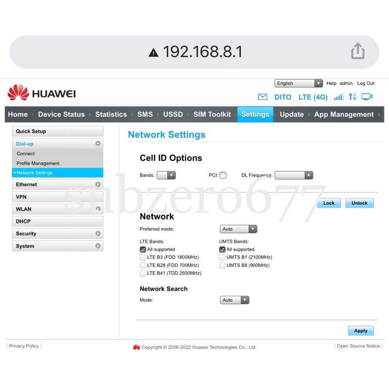 Huawei B310As-938 Modem | Openline | Latest Firmware 2022 | Full Admin ...