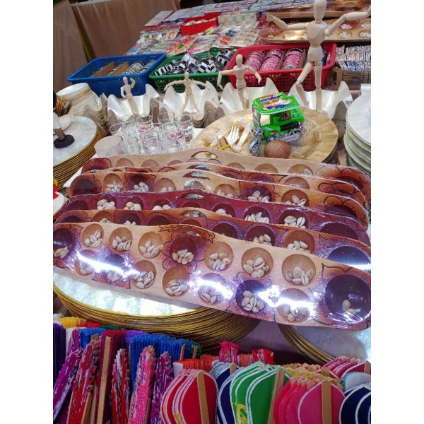 Complete Sungka/Sungkaan with Shells/Sigay | Shopee Philippines