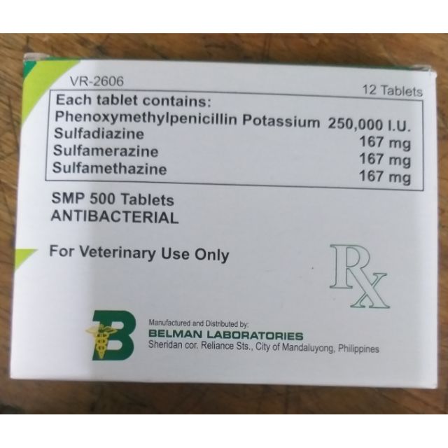 SMP 500 ANTIBACTERIAL (for animals) | Shopee Philippines