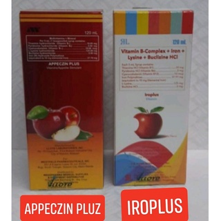 IROPLUS / APPECZIN PLUS (Generic of Appebon) (Vitamin B-Complex + Iron ...