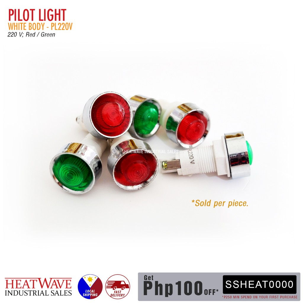 Pilot Light (White Body 220V) | Shopee Philippines
