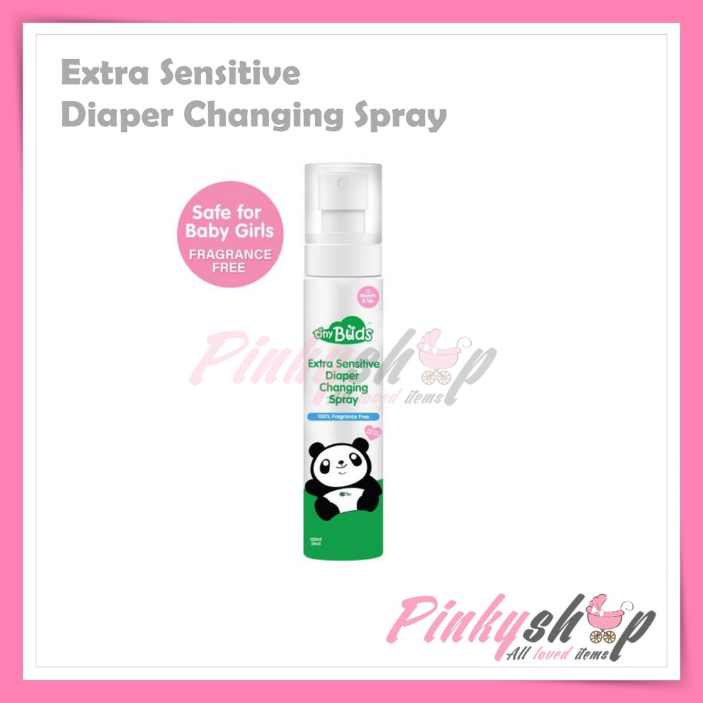 Pinkyshop Tiny Buds Extra Sensitive Natural Diaper Changing Spray ...