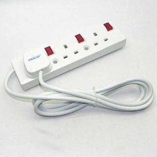 Proman /VISALUX 3rd Electrical Socket/Triple Head MAX 2000W 13A BATAM ...