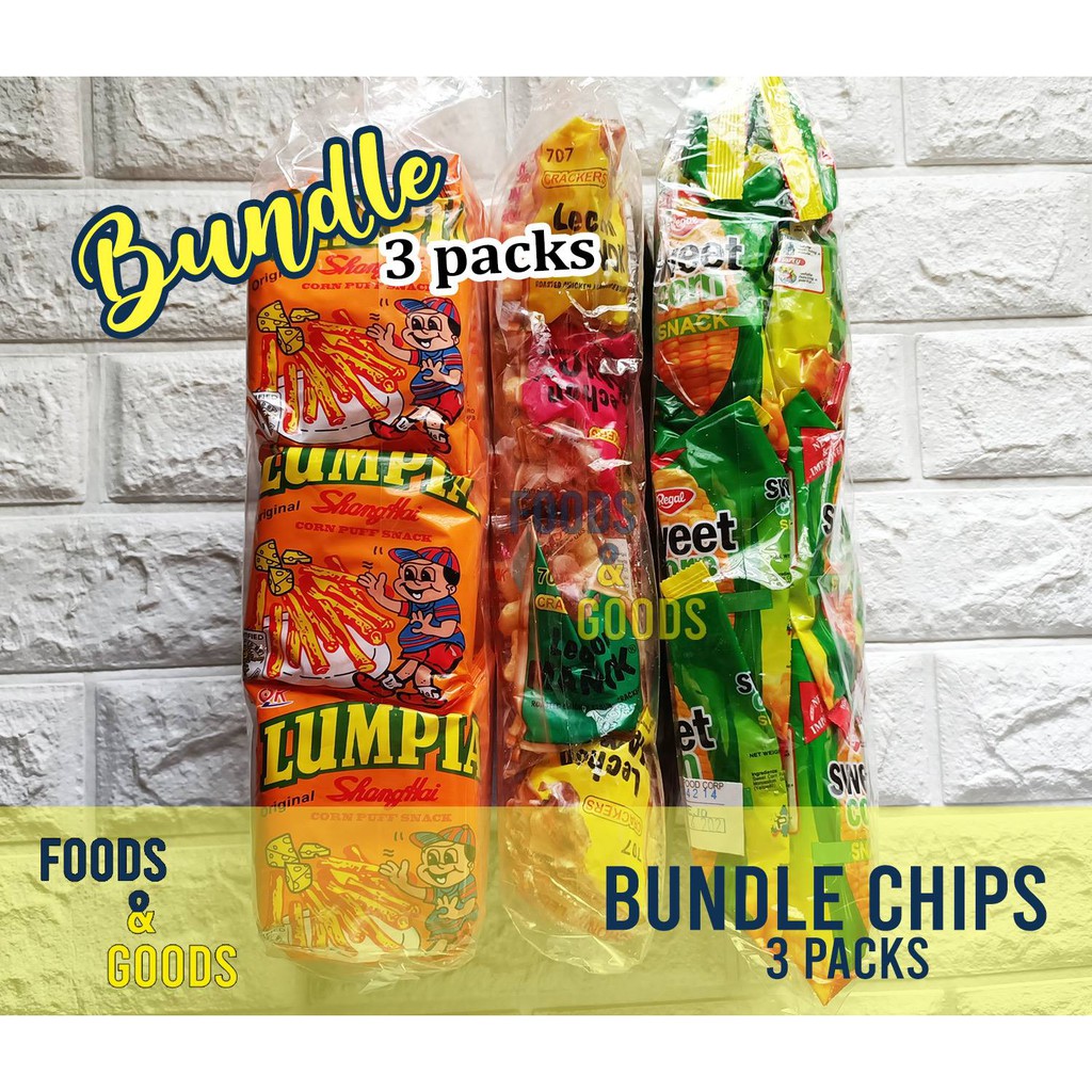 Bundle Pack of Lumpia Original Cheese Snack, Lechon Manok and Sweet ...