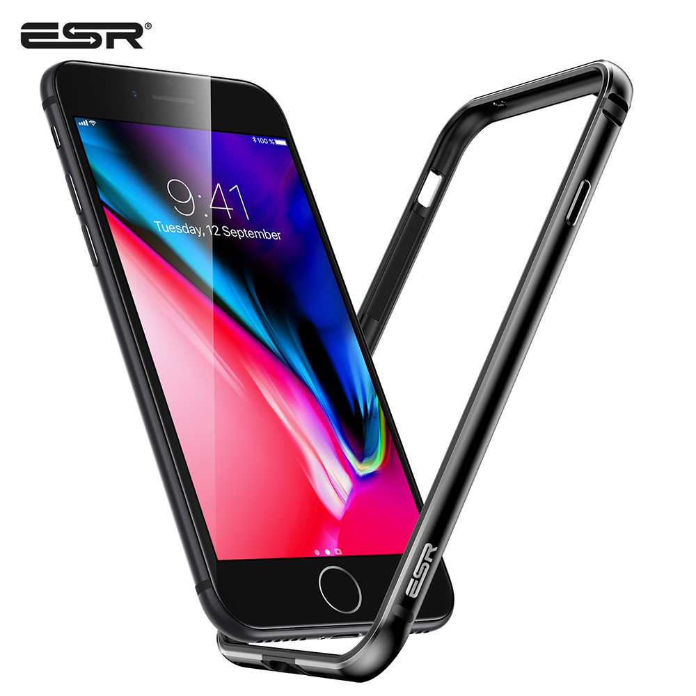ESR iPhone SE 2020 Case Crown Metal Bumper Case for iPhone SE2 iPhone 8 ...