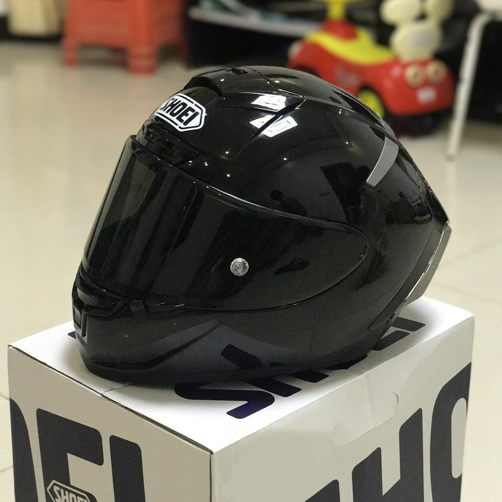 SHOEI X14 Full Face Anti-fog Helmet X14 Bright Black Motorcycle Helmet ...