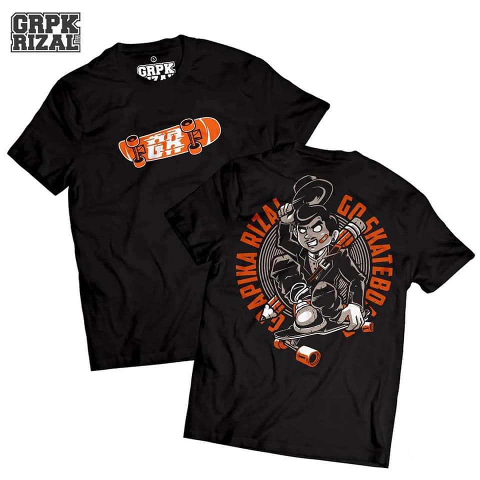GRAPIKA RIZAL - GR SKATER V2 (BLACK) | Shopee Philippines