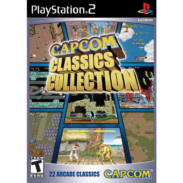 Capcom Classics Collection 22 in 1 | PS2 Games | Playstation 2 | ps2 ...