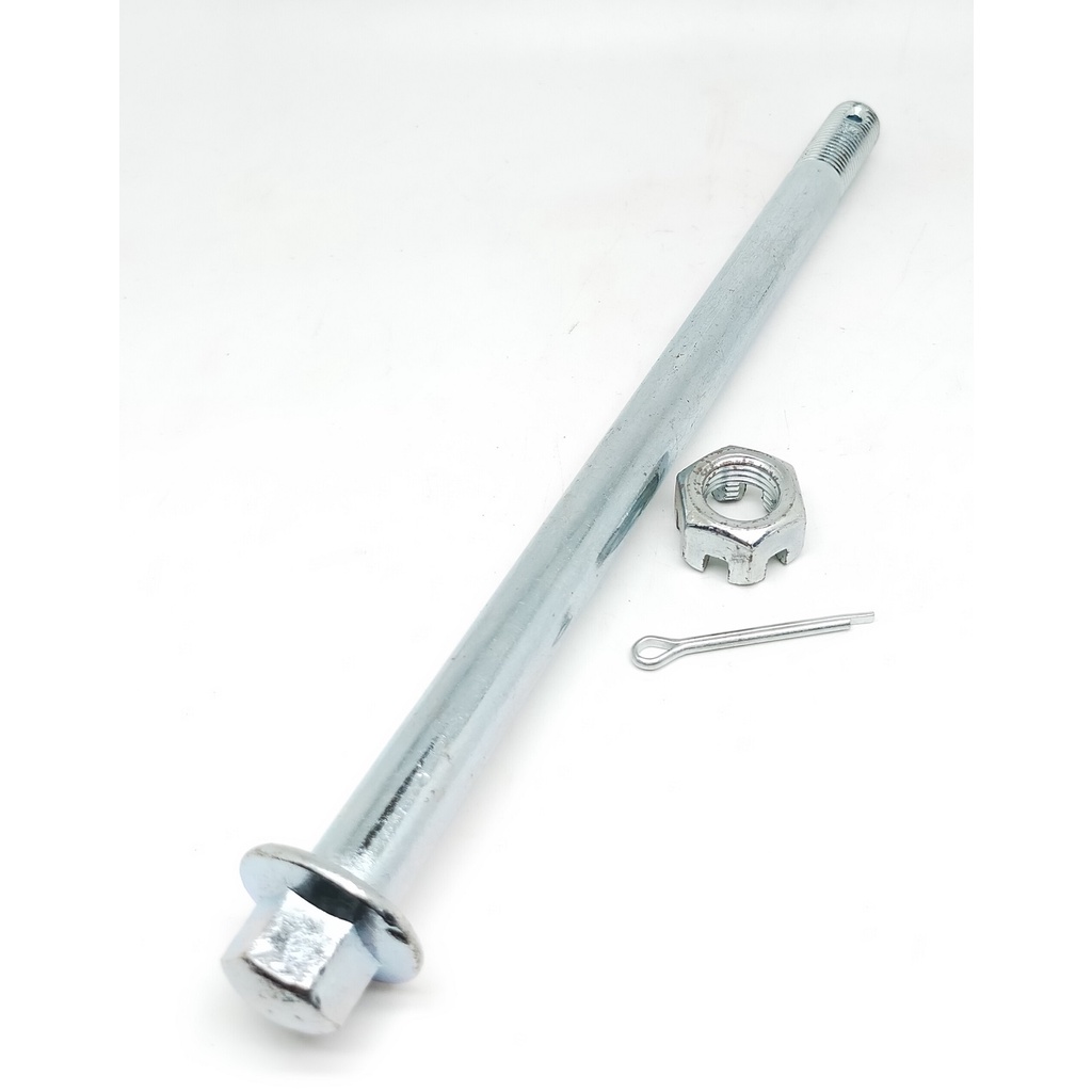 MOTORCYCLE FRONT AXLE RS 100 | Shopee Philippines