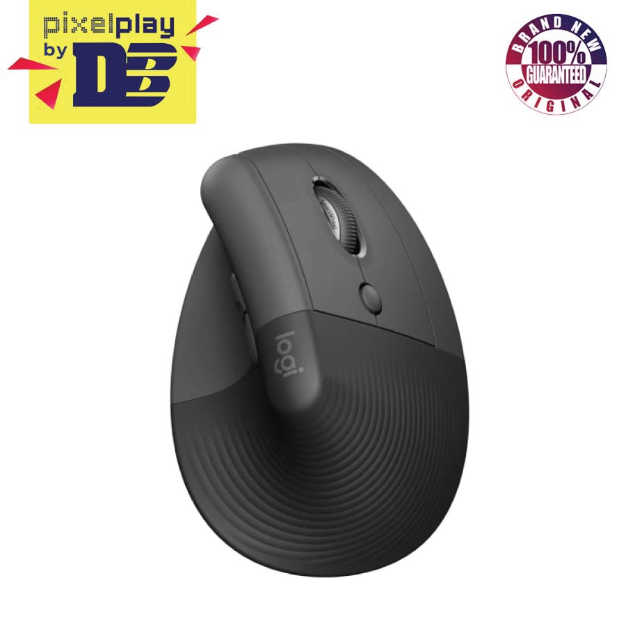 Logitech Lift Vertical Ergonomic Mouse (Graphite/Black) | Shopee ...