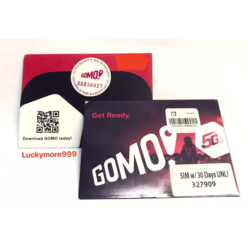 Available Gomo 5G + LTE Simcard with free 1 month unli for cellphone at globe home wifi | Shopee ...