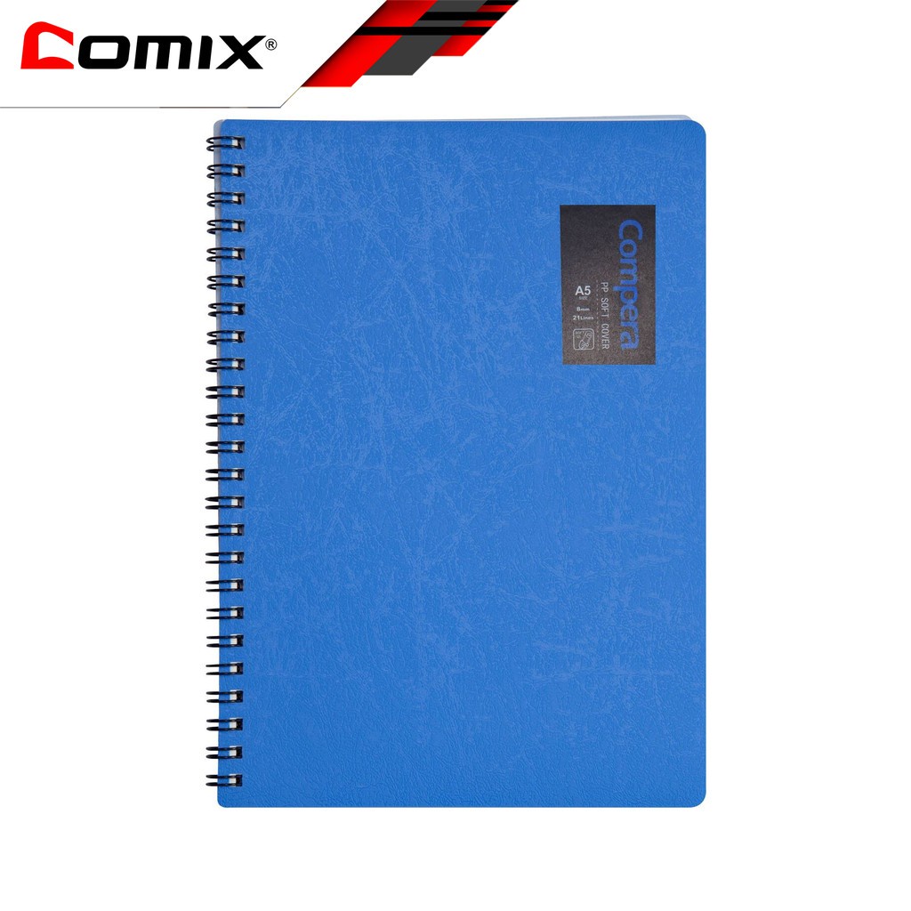 Compera Original Series Twin Spiral Notebook, A5, Ruled Paper | Shopee ...
