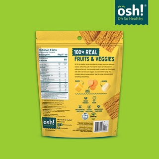 OSH! Mango Sweet Potato Banana Fruit Crisps 40g | Shopee Philippines