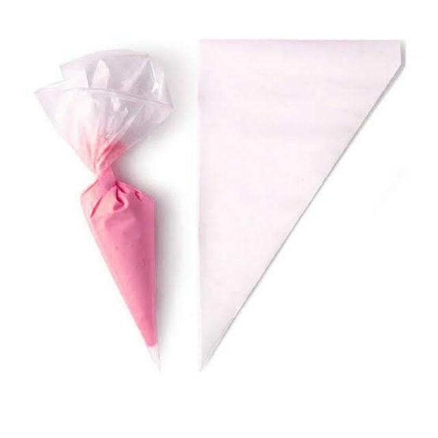 10pcs Disposable Plastic Pastry Bags Medium Piping Decorating | Shopee ...