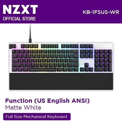 NZXT Function Full-Size Mechanical Keyboard | Mechanical Key Switches ...