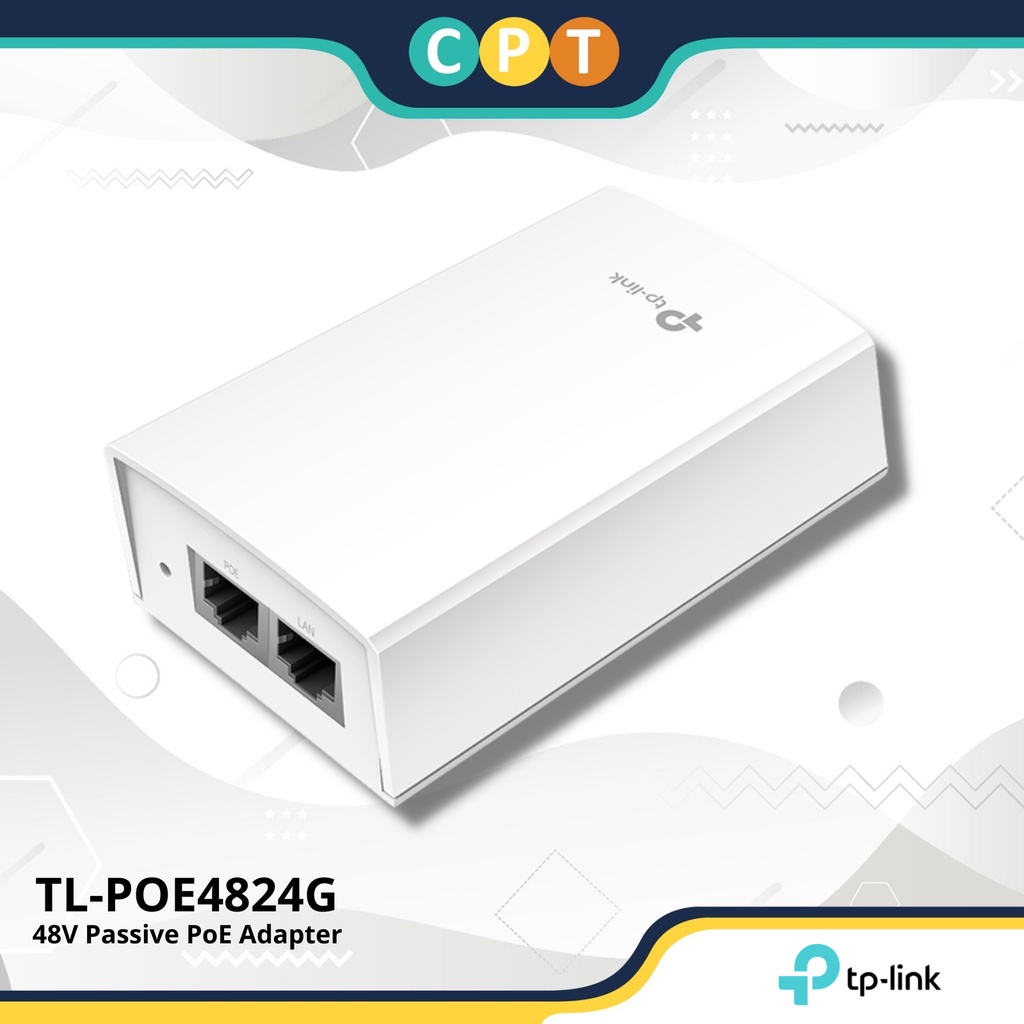 TP-Link TL-POE4824G 48V Passive PoE Adapter | Shopee Philippines